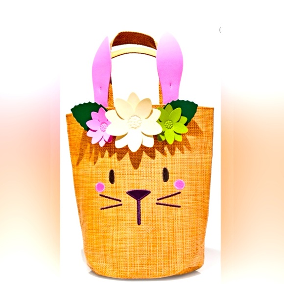 Bath & Body Works | Bags | Nwt Bath Body Works Easter Bunny Face Tote ...